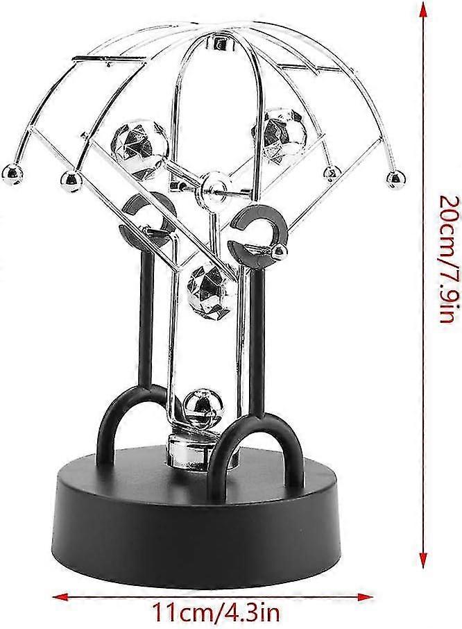2024,Perpetual Motion Fan Shaped Battery Powered 360 Never-Stop ...
