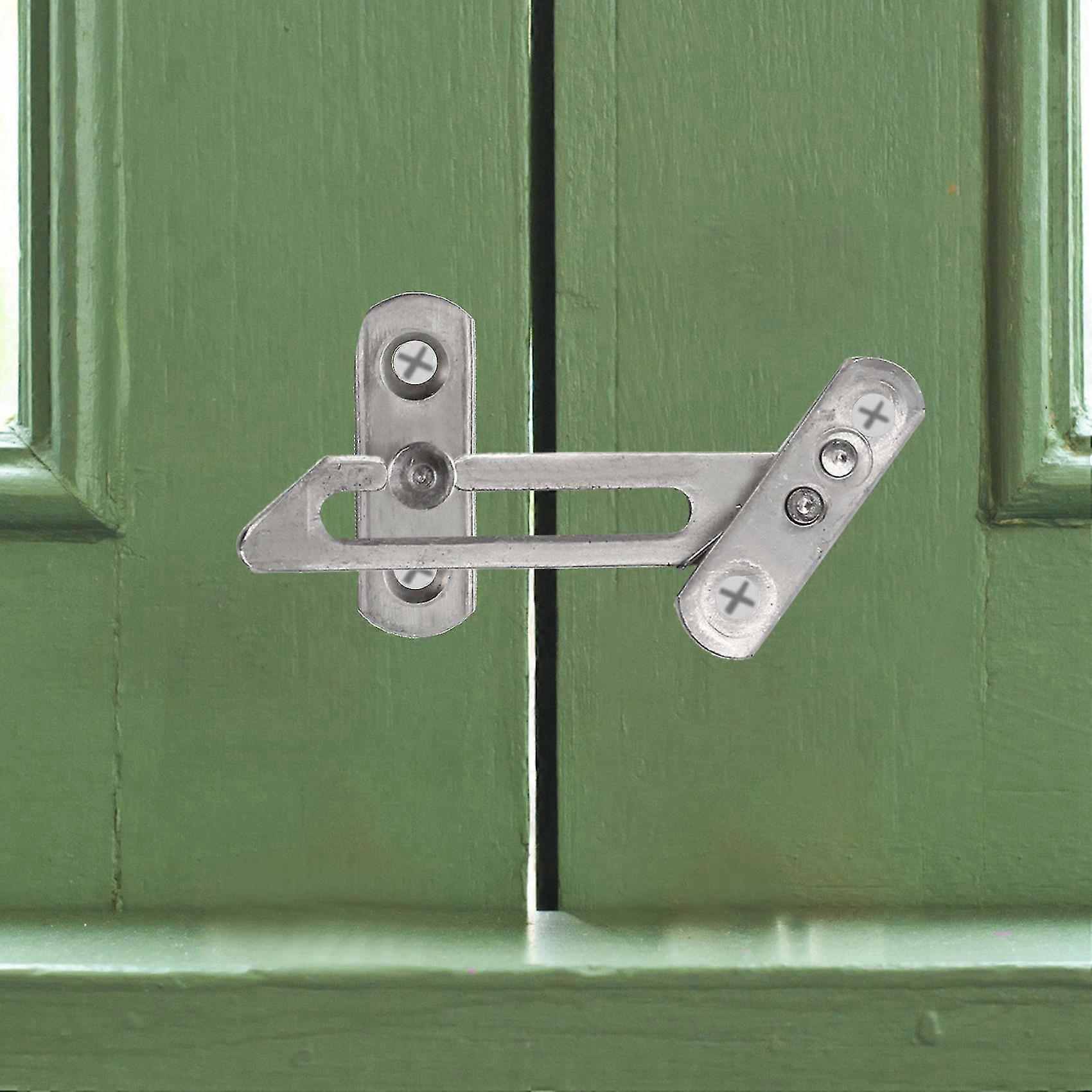 12 Pack Window Restrictor Locks Window Restrictor Hook Stainless Steel ...