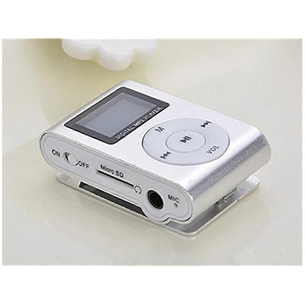Classic metal screen MP3 player with plug-in card | Fruugo UK
