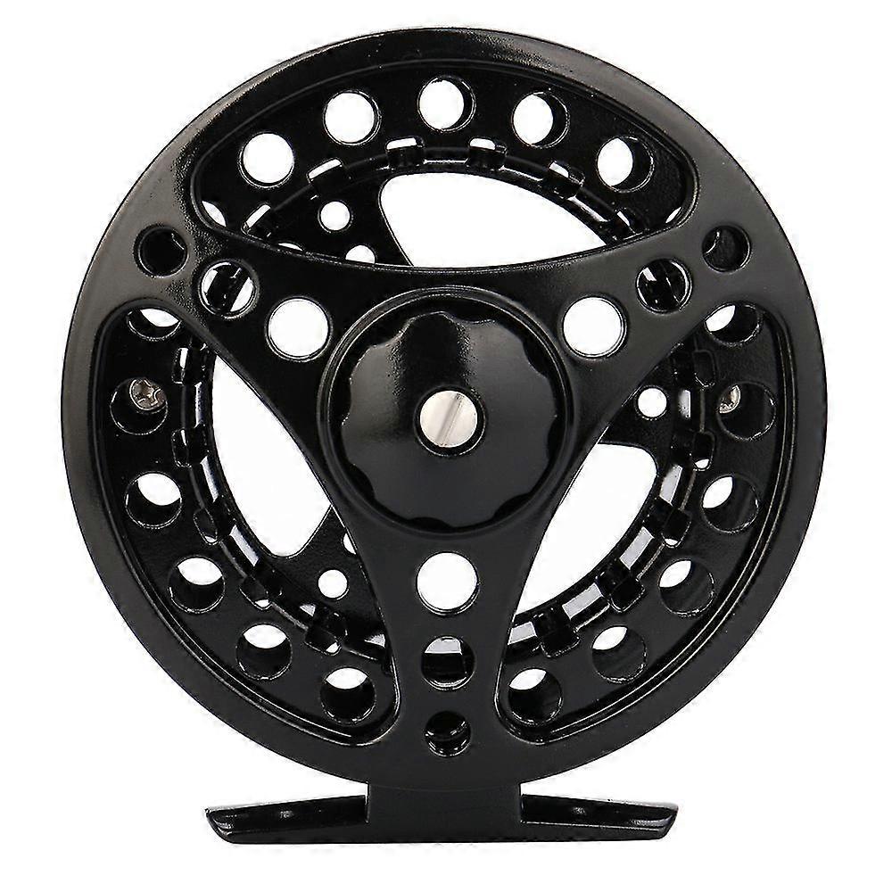 Fly Reel 5/6 WT Large Arbor Silver/Black Aluminum Fly Fishing Reel ...