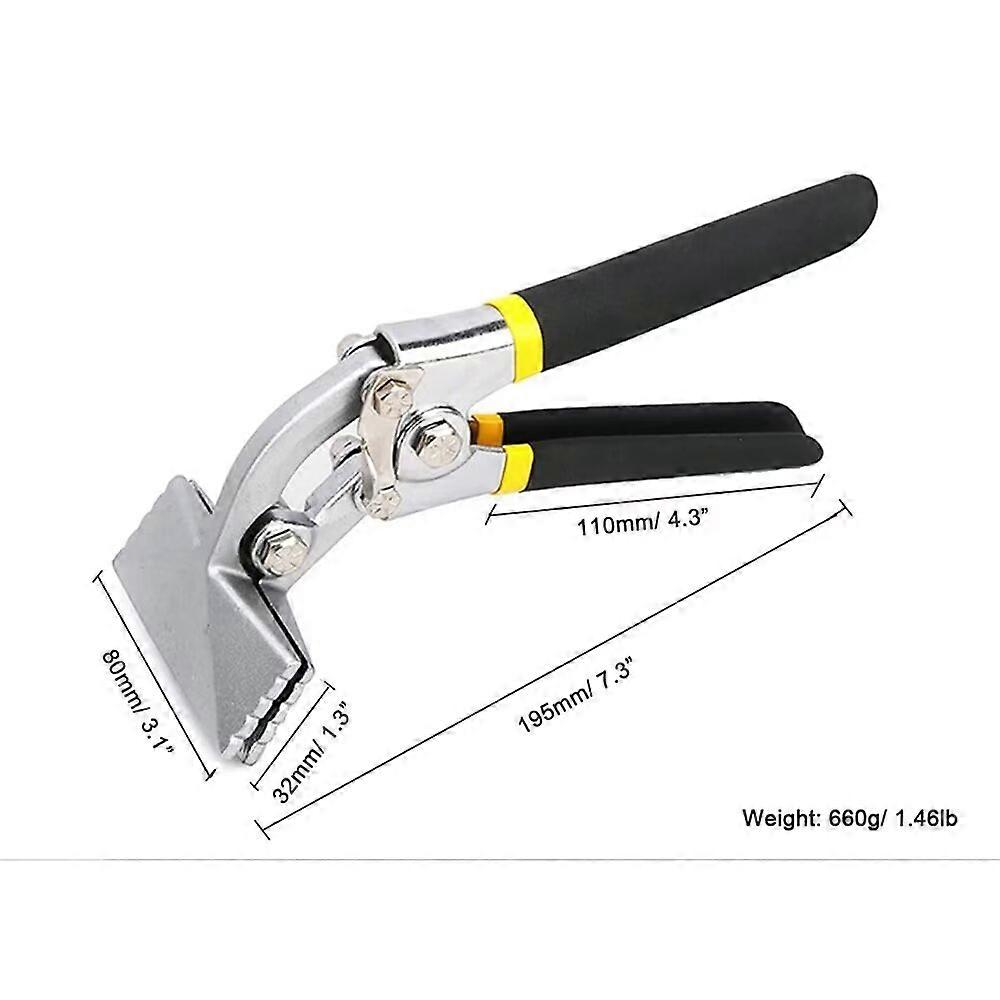 Pliers for bending sheet metal by hand, bending press. Manual tool for ...