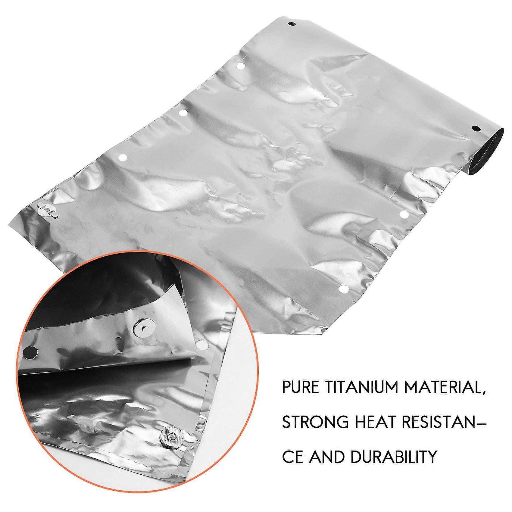 Pure Titanium Camping Stove Wind Shield Camping Stove Wind Screen ...