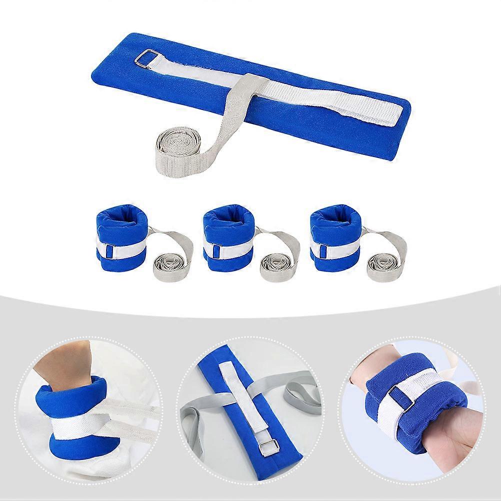 4Pcs Medical Restraints Straps Patient Bed Rails Hospital Bed Wrist ...