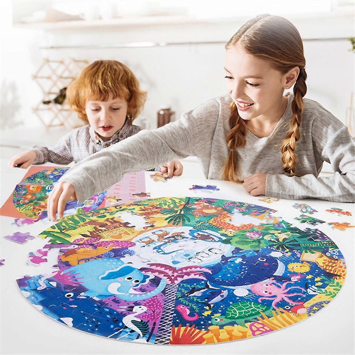 360 Degree Jigsaw Puzzle Spinner -20.9in Round Puzzle Holder Rotating ...