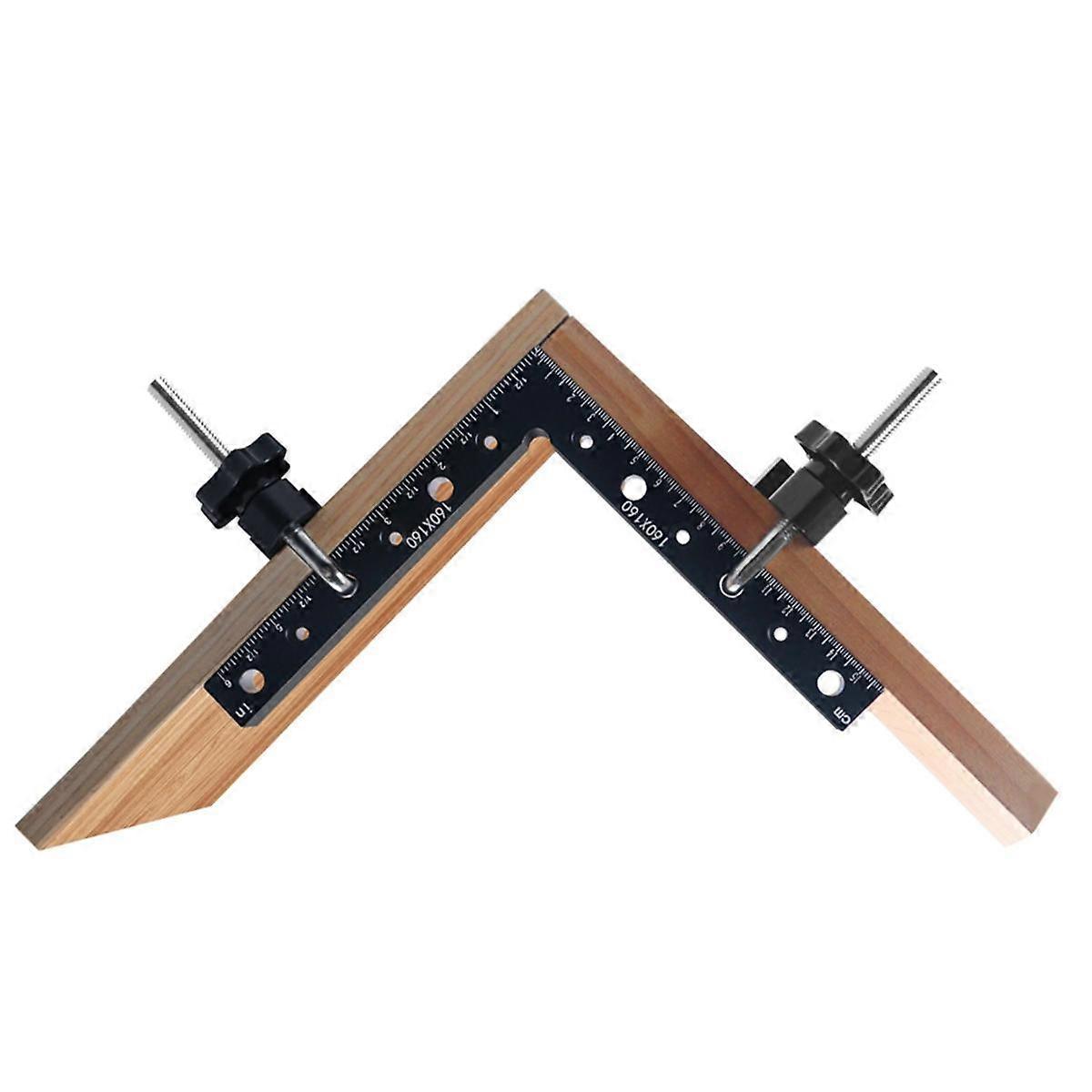 Woodworking Adjustable Corner Clamping Ruler Aluminium Right Angle ...