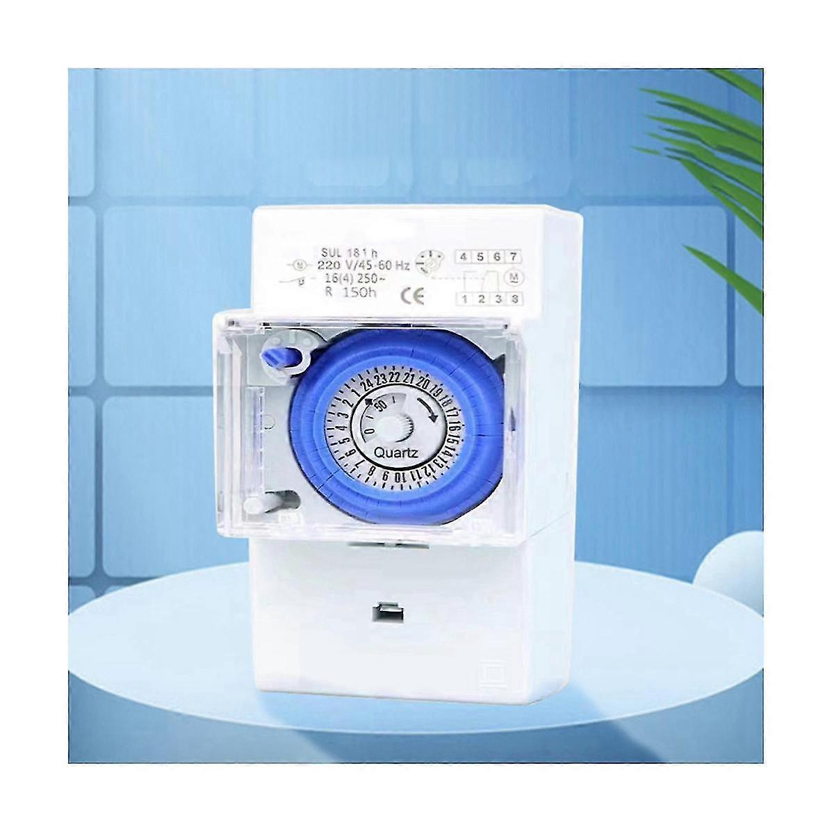 Mechanical Timer 24 Hours Time Switch Relay Electrical Programmable ...