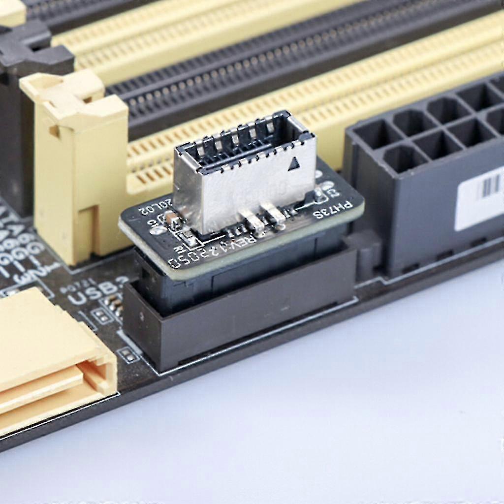Usb 3.0 Internal Header To Usb 3.1/3.2 Type C Front Type E Adapter 20p ...