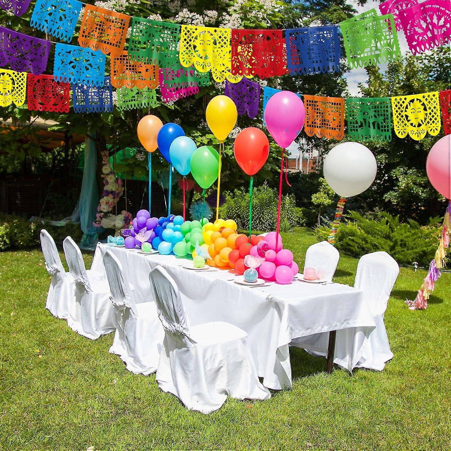 SBSG 18 FT Cinco De Mayo Party Decorations, 1 Pack Fiesta Banner with 9 ...