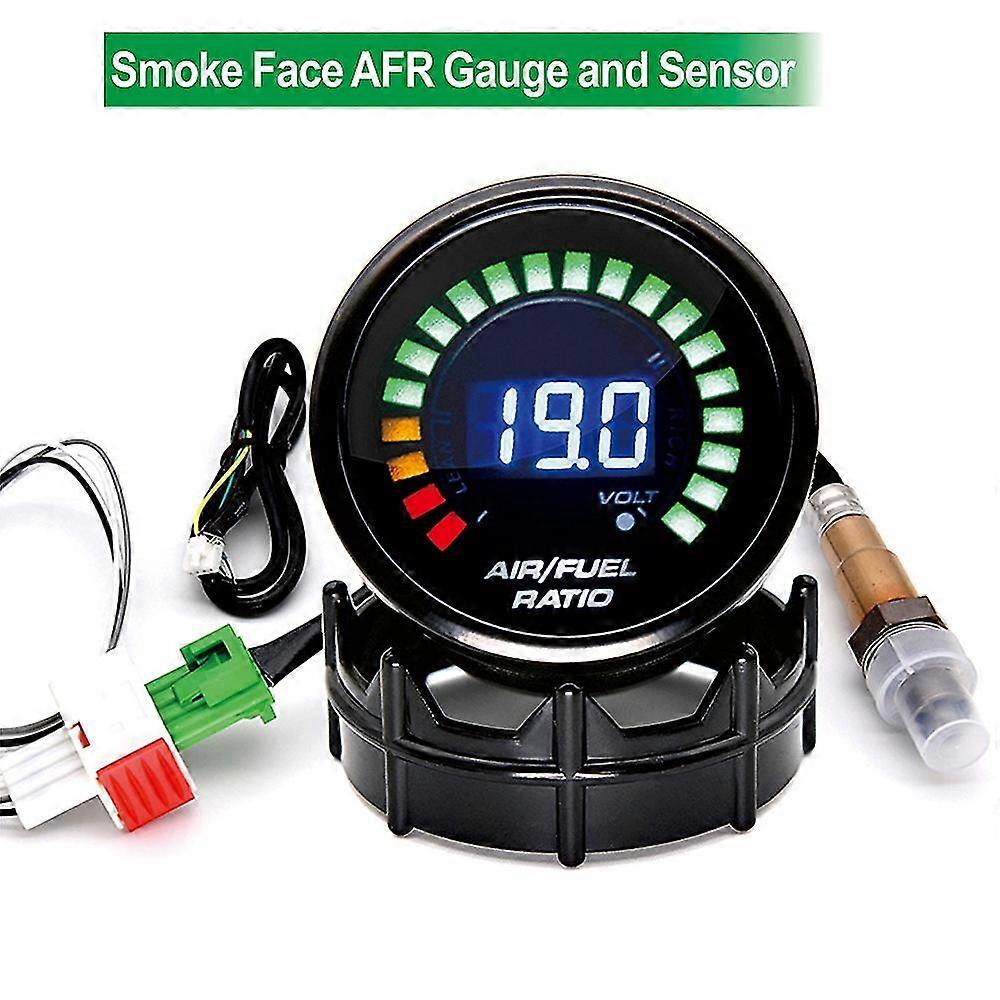 52mm Air Fuel Ratio Gauge Led Digital Display With Narrowband O2 Oxygen ...