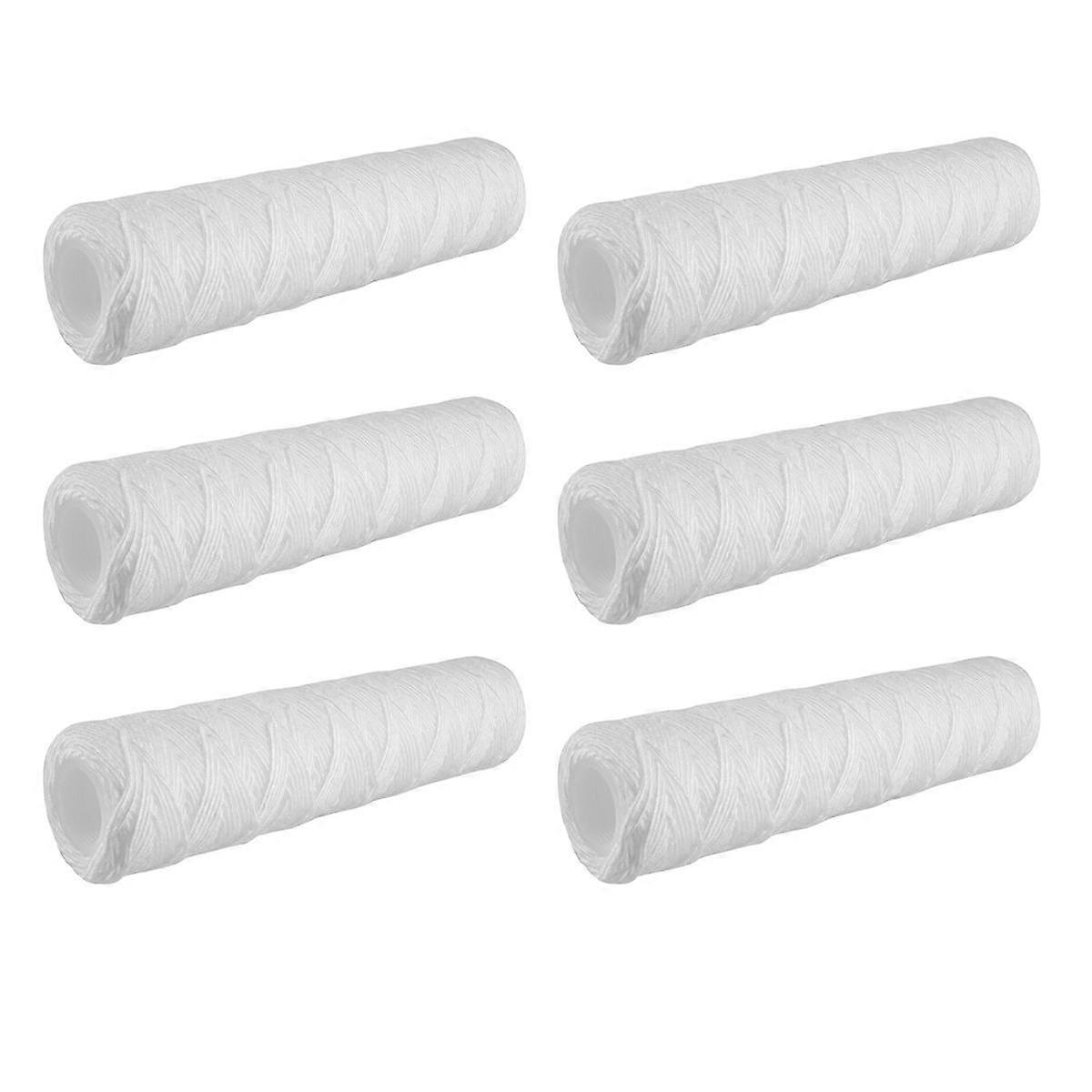 10 Micrometre String Wound Sediment Water Filter ,6 Pack, Sediment ...