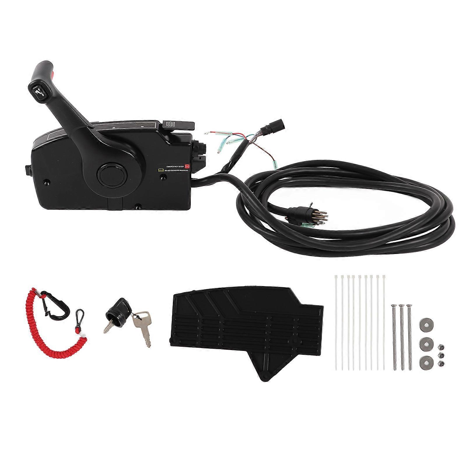 8Pin Outboard Engine Side Mount Remote Control Box 881170A15 ...