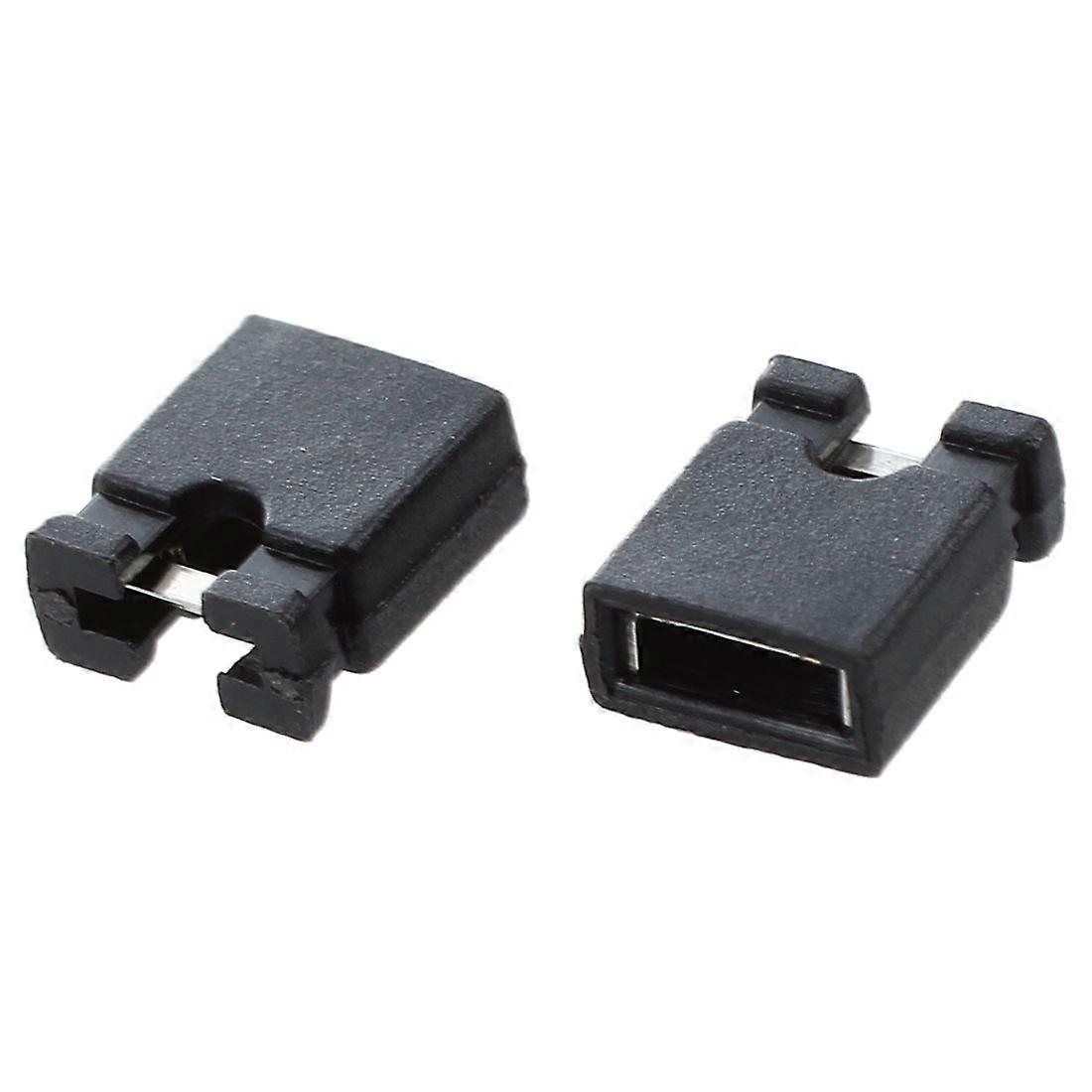50 pcs 2.54mm Jumper Cap mini Jumper Short Circuit Cap Connectors ...