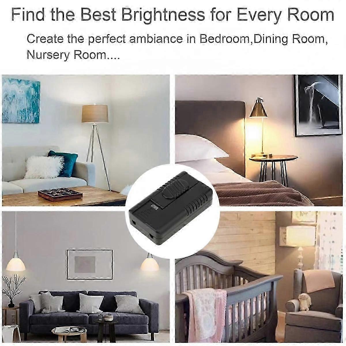 Foot Dimmer Switch Full Range Inline Slide Control Switch for Floor ...