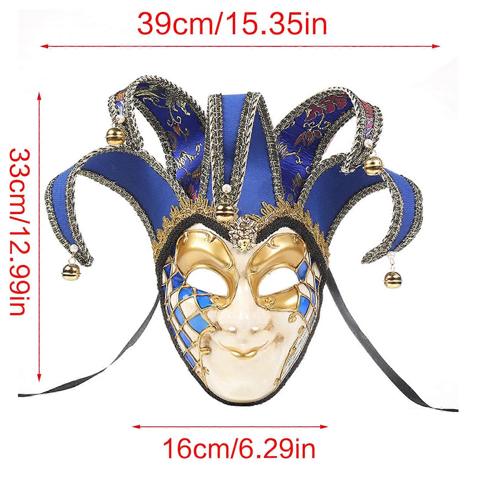 Masquerade Mask Halloween Full Face Mask Masquerade Full Face Mask ...