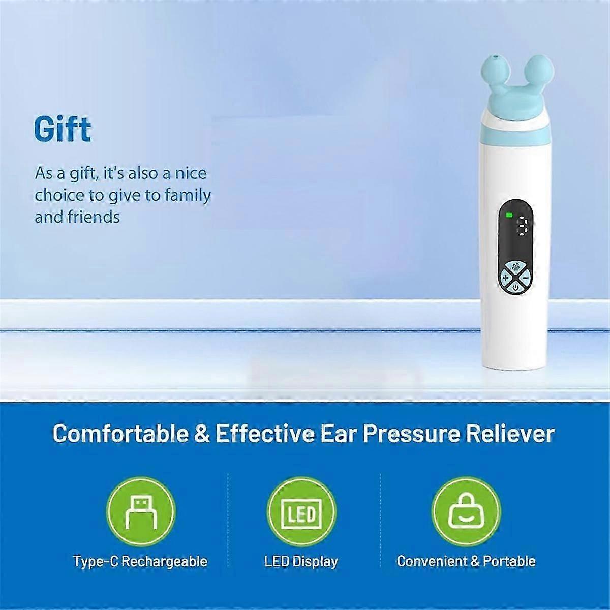 Eustachian Tube Ear Pressure Relief Device Unclog Ears, Balance ...