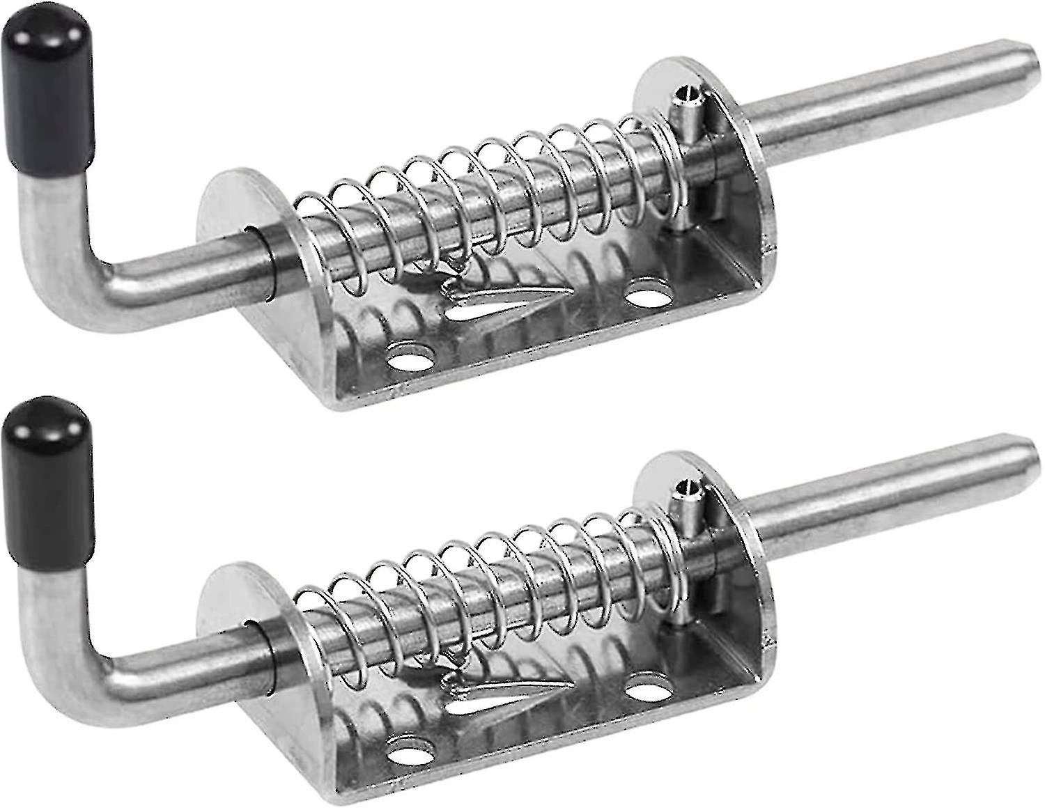 Stainless Steel Spring Latch 2 Pcs Garden Gate Latch Spring Latch Door ...