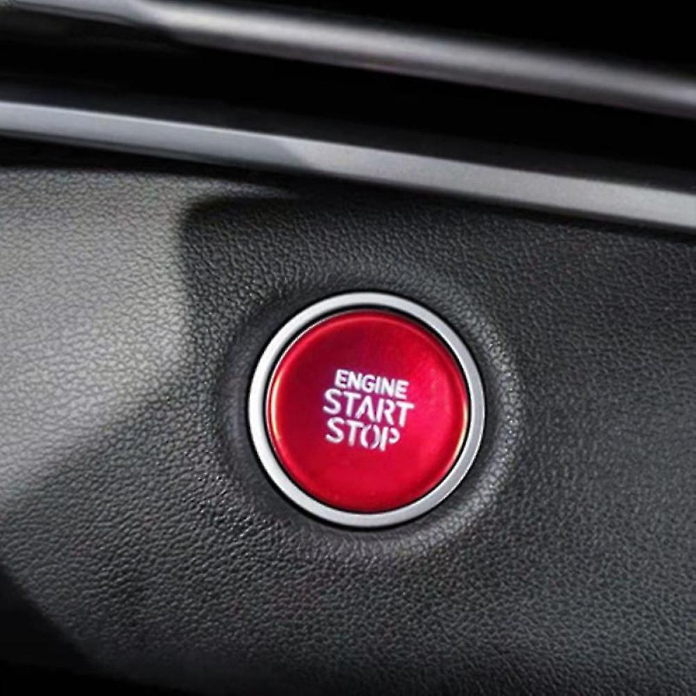 Car Engine Start-stop Button Sticker One-key Start Button Trim Sticker ...