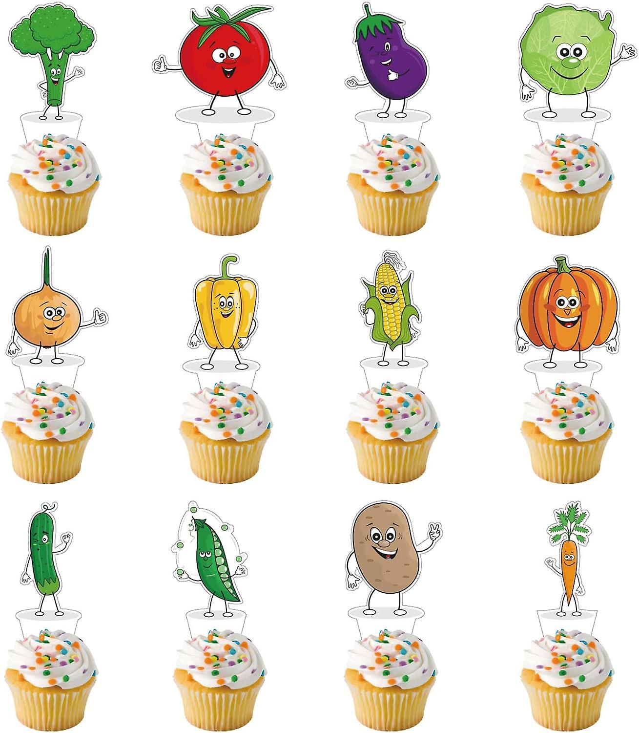 Vegetable Birthday Party Supplies Cute Vegetable Party Decorations ...