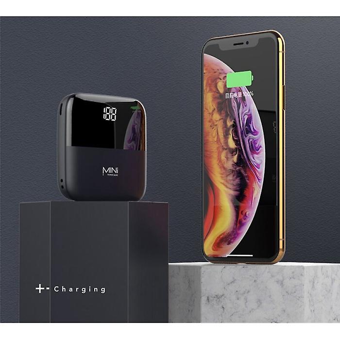 Caseier Dual 2x USB Port Mini Powerbank 10,000mAh - LED Display ...