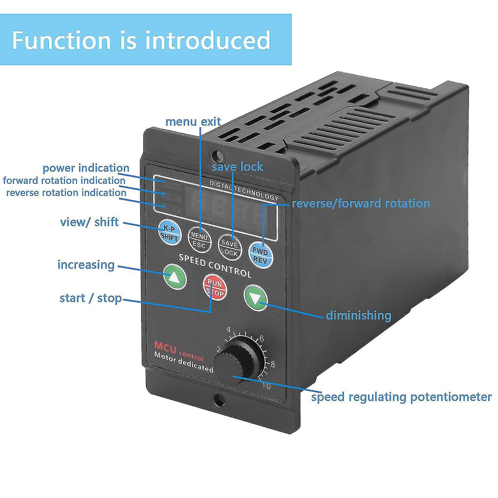220v 750w Single-phase Input 3-phase Output Motor Driver Frequency ...