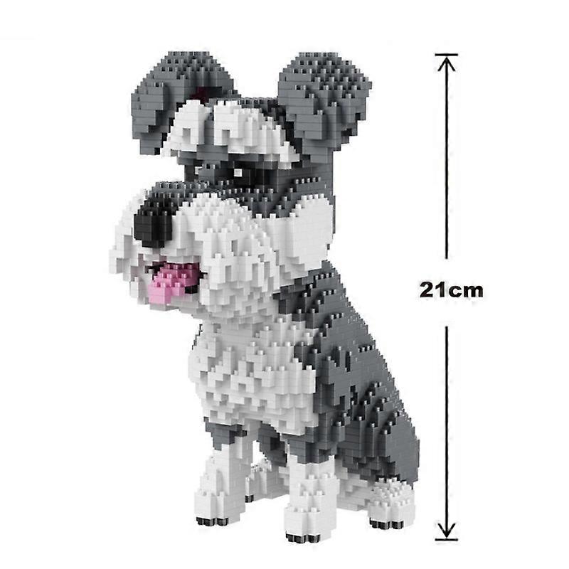 XIANRENGE 2100pcs Cartoon Dog Model Building Blocks MINI Diamond ...