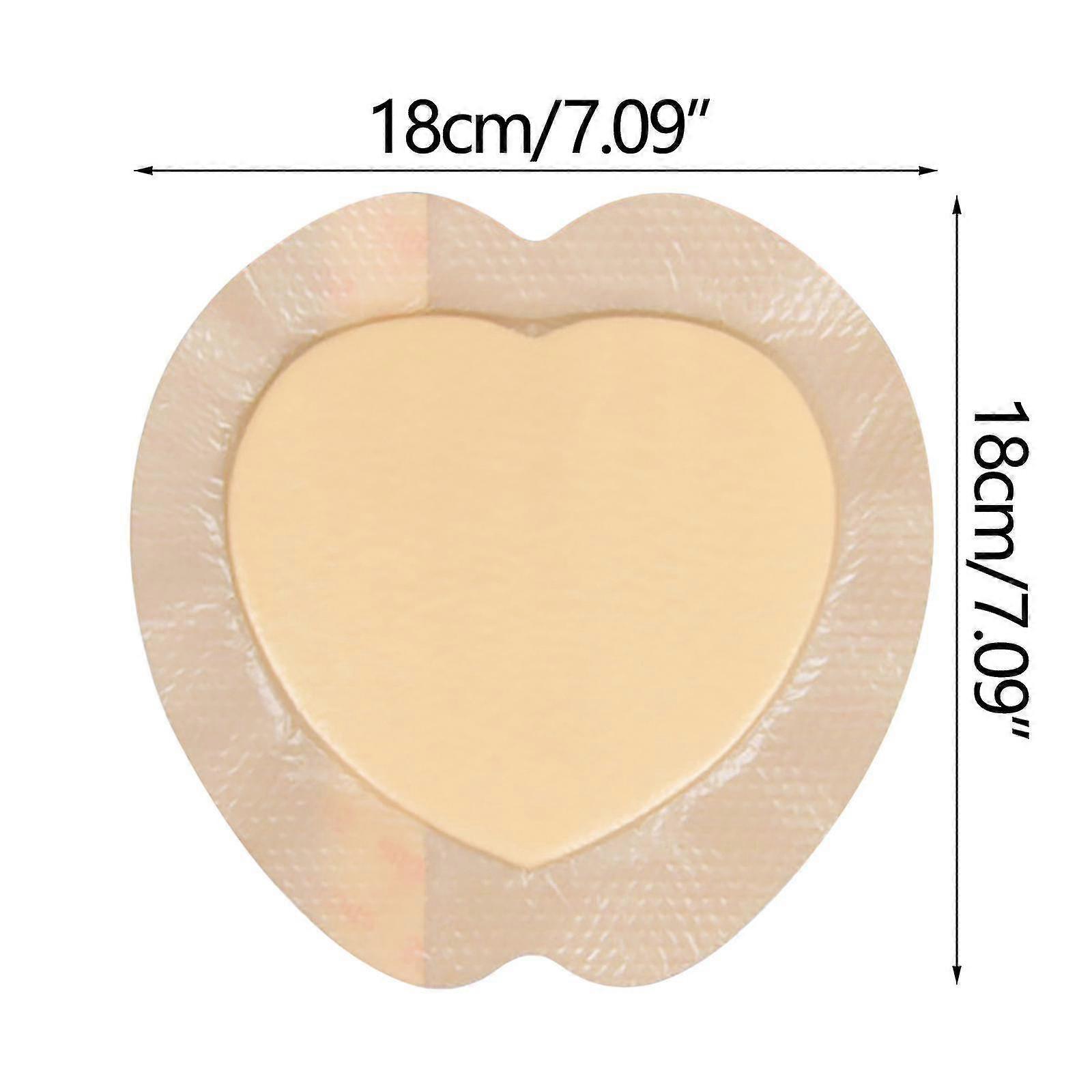 Sacral Silicone Foam Dressing With Border For Ulcer, Pressure Ulcer ...