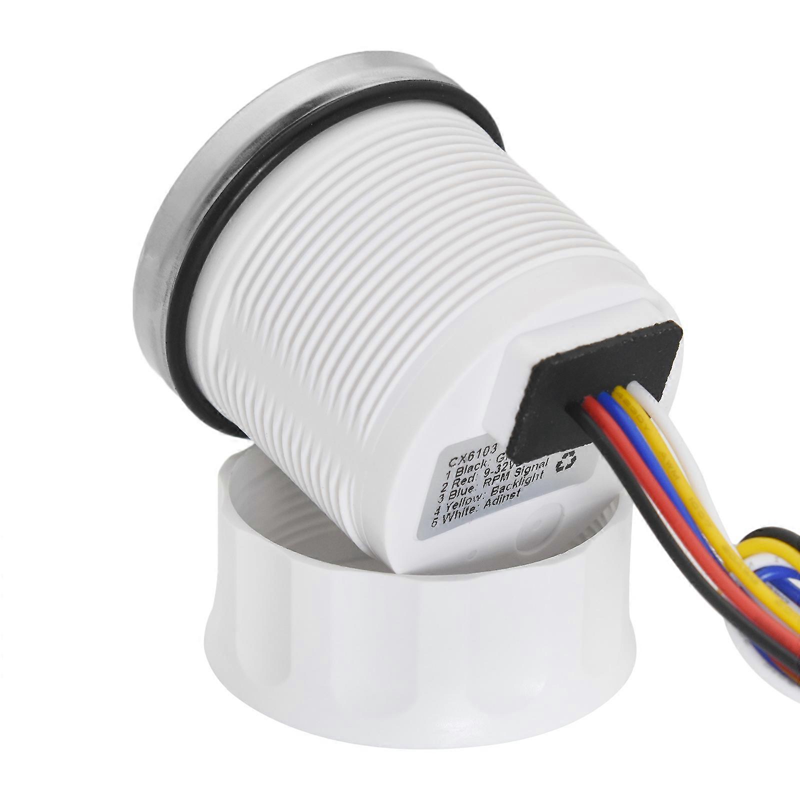 Universal 52MM Tachometer with M16 M18 Tacho Sensor 3000 4000 6000 7000 ...