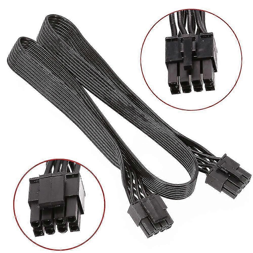 Cpu 8 Pin Male To Cpu 8 Pin (4+4 Pin) Male Eps-12v Motherboard Adapter ...