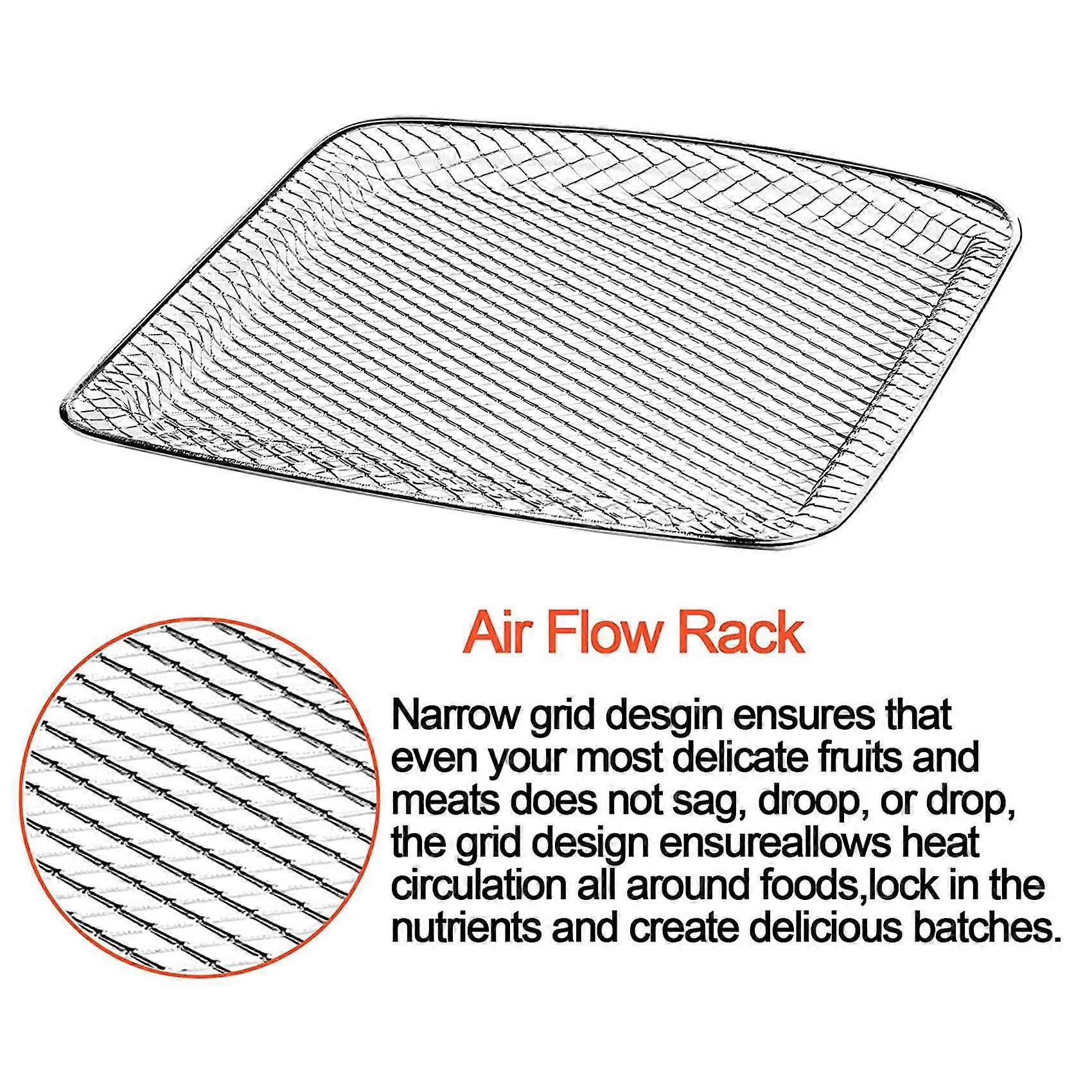 Air Fryer Accessories,Air Flow Racks for 6QT , Aria and for Air Fryer ...
