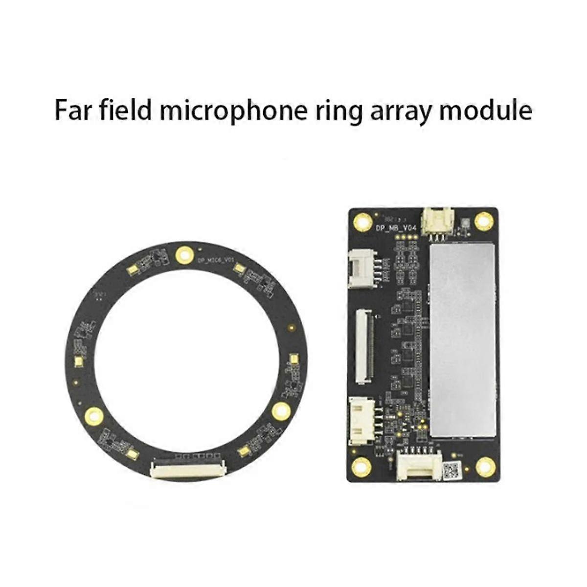 Far-Field Microphone Ring Array Module ROS 6-Microphone Voice Board 6 ...