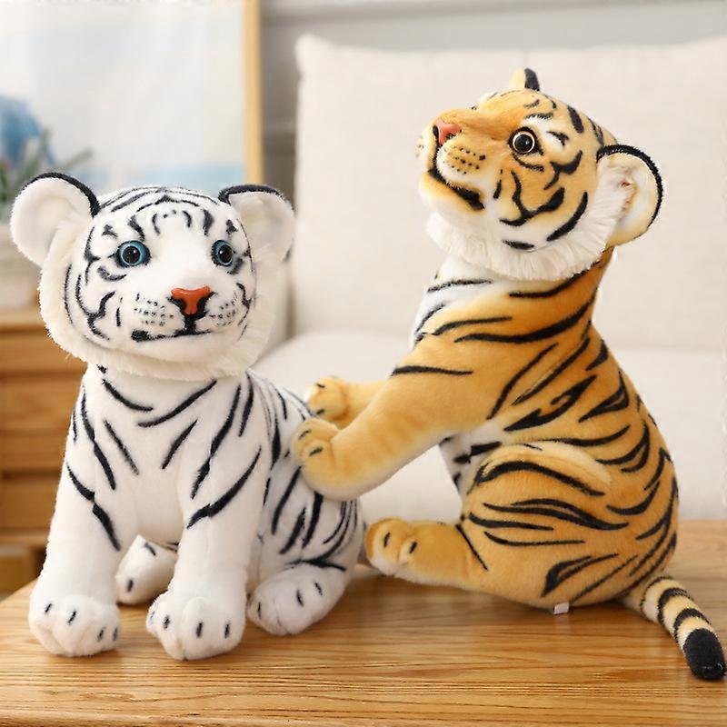 Tiger Doll Tiger Plush Toy Stuffed Soft Wild Animal Forest Tiger Pillow ...