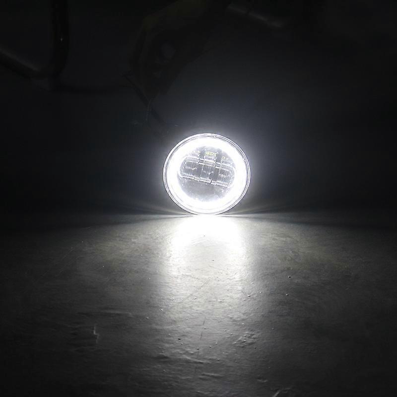 Halo Ring Angel Eyes DRL Led Fog Lamp Foglight Bulb 12V Auto Running ...