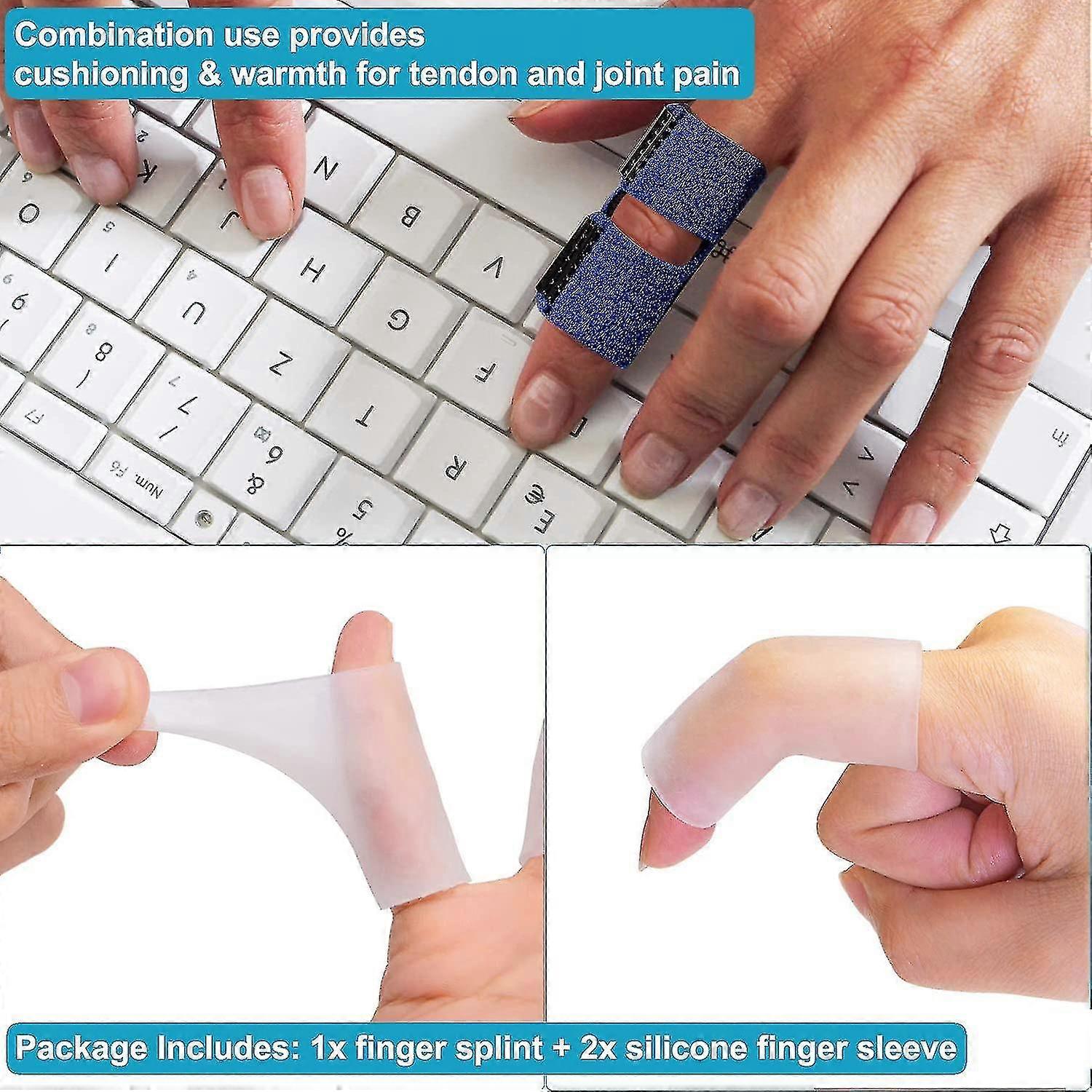 Trigger Finger Splints, Index Finger Brace For Pointer Finger, Middle ...