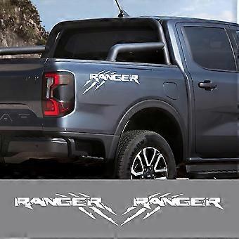 Pickup Box Side Stickers For Ford Ranger Raptor Car Decals Truck Rear ...