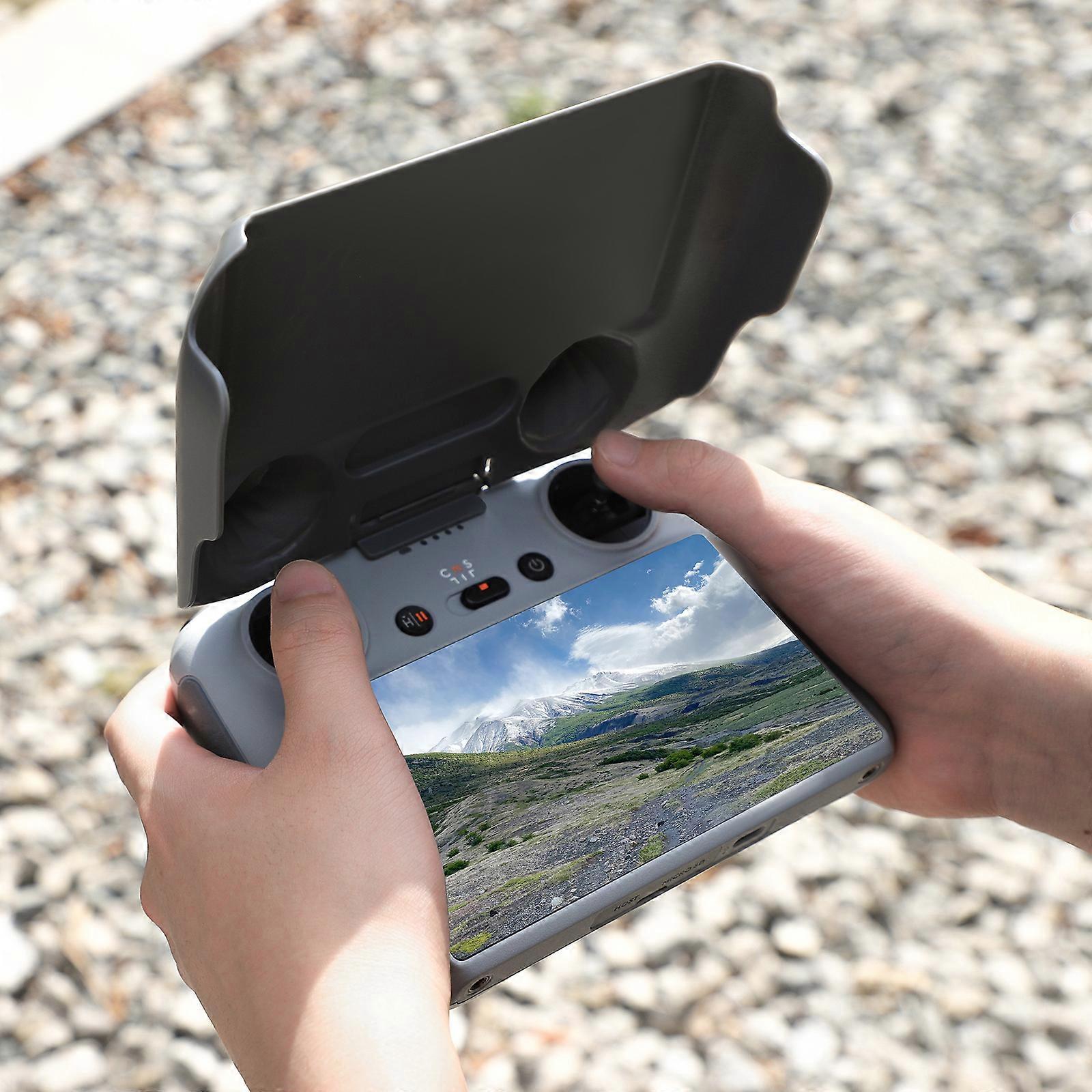 For DJI Mini 3 Pro Remote Control Sunhood 2 in 1 Controller Sun Hood ...