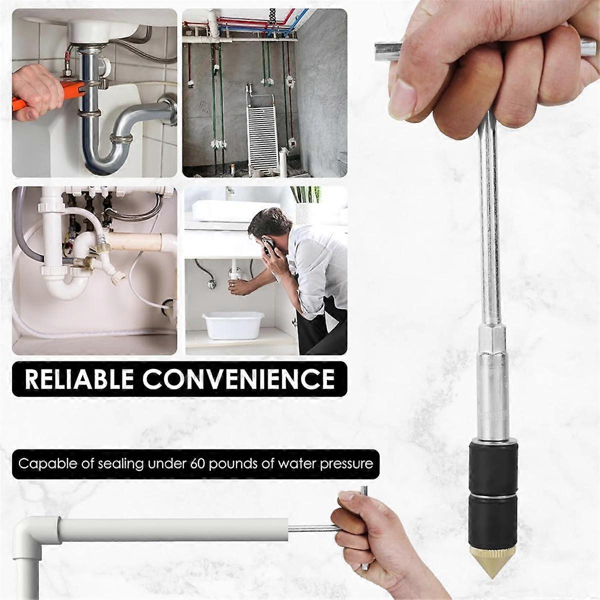 Pipe Water Stopper Kit, Hot Melt Water Stop Needles for Fast Water Line ...