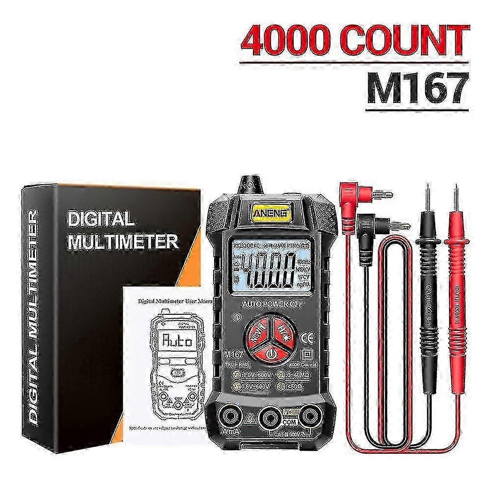 Aneng M167 Digital Mini Multimeter Ac/dc Electrical Instruments Tester ...