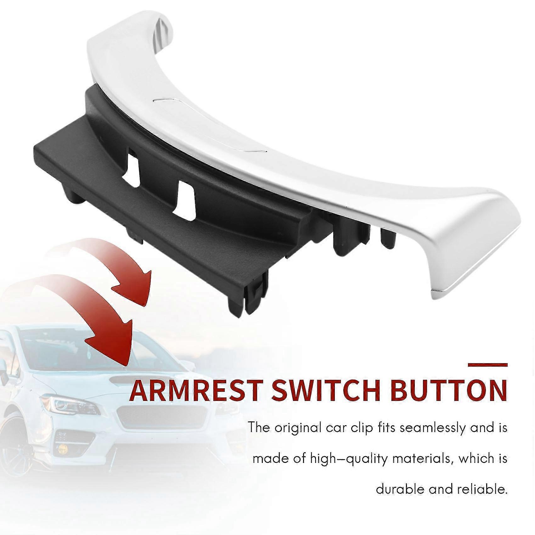 Abs+pc Center Console Armrest Switch Button Trim Cover For Mercedes C ...