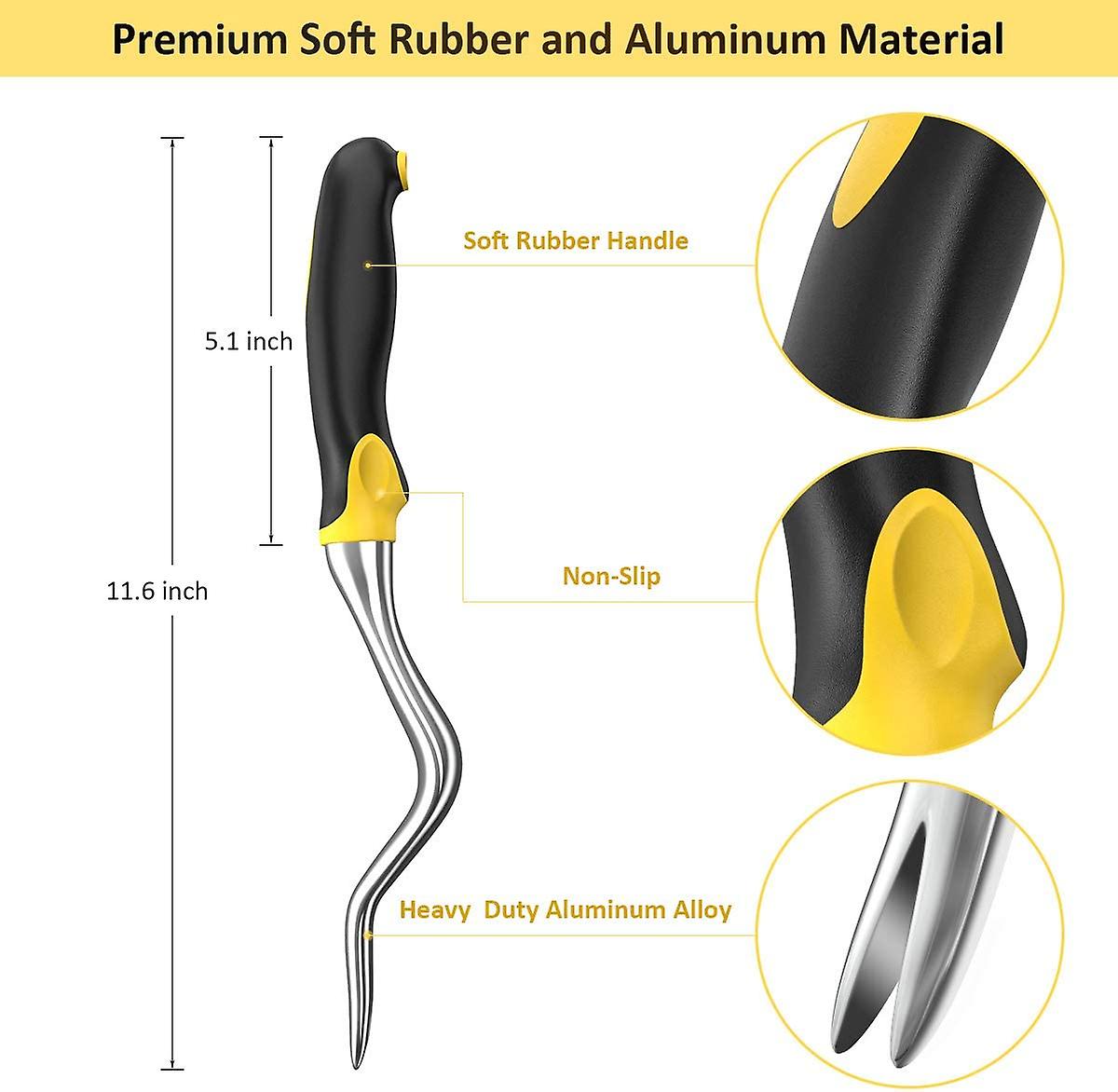 Garden Hand Weeder, Dandelion Digger Weeding Removal Tool Ergonomic ...