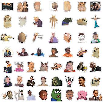 200pcs Funny Meme Face Stickers Pack for Adults,Cute Trendy Memes ...