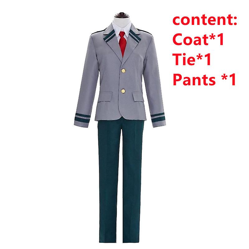 Anime My Hero Academia Midoriya Izuku Bakugou Katsuki Cosplay Costume ...