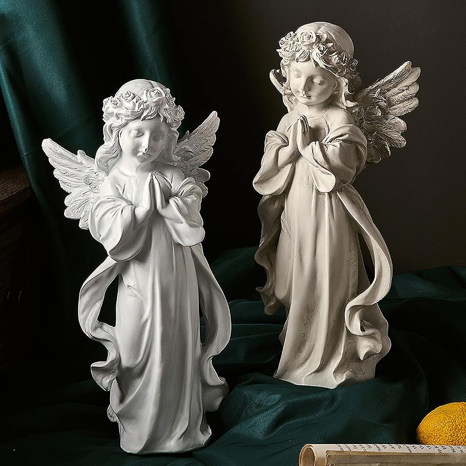 Cherub Garden Angels Outdoor Statue Resin Baby Angel Statue Angel ...