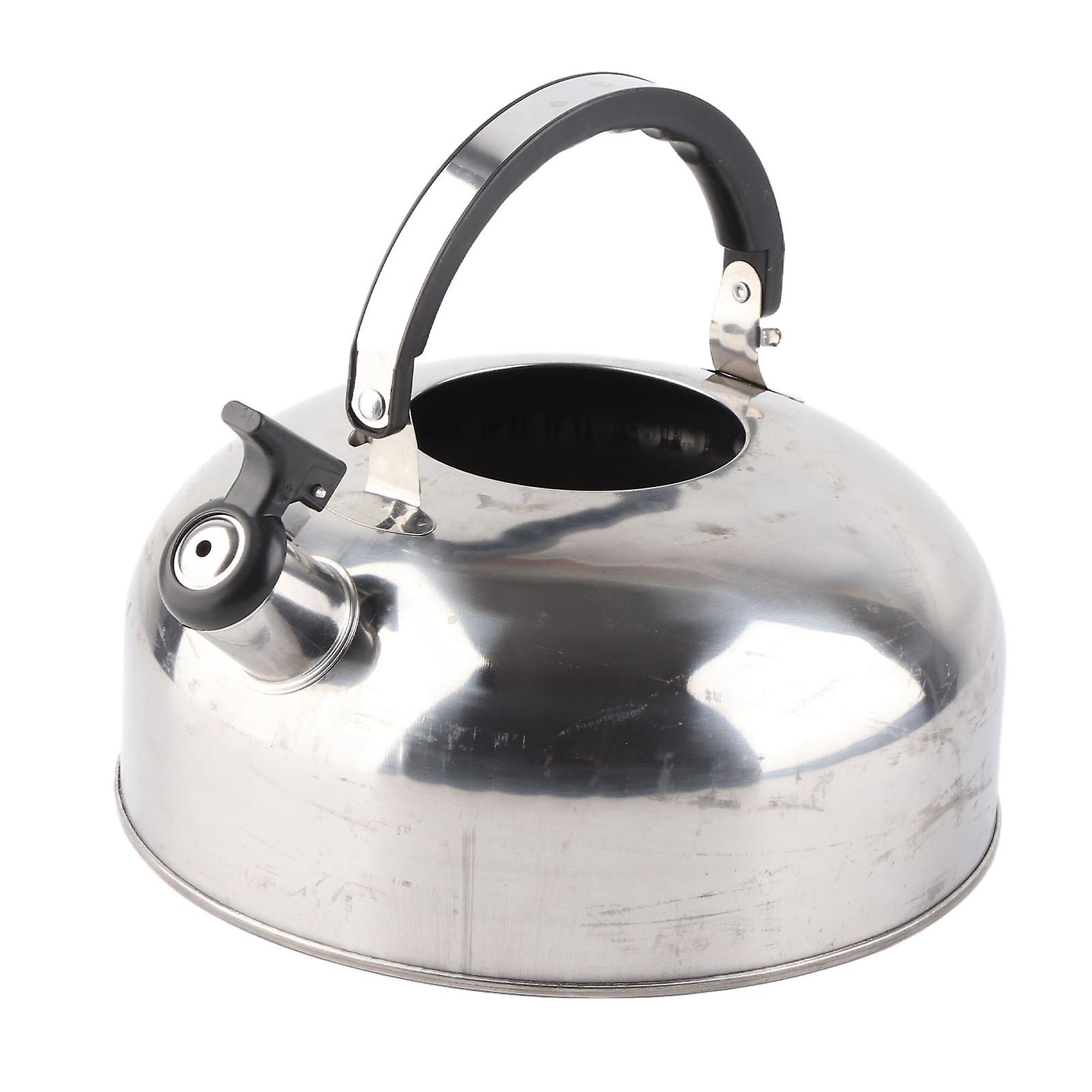 3L Stainless Steel Whistling Tea Kettle, Fast Heating One Touch Buttons ...