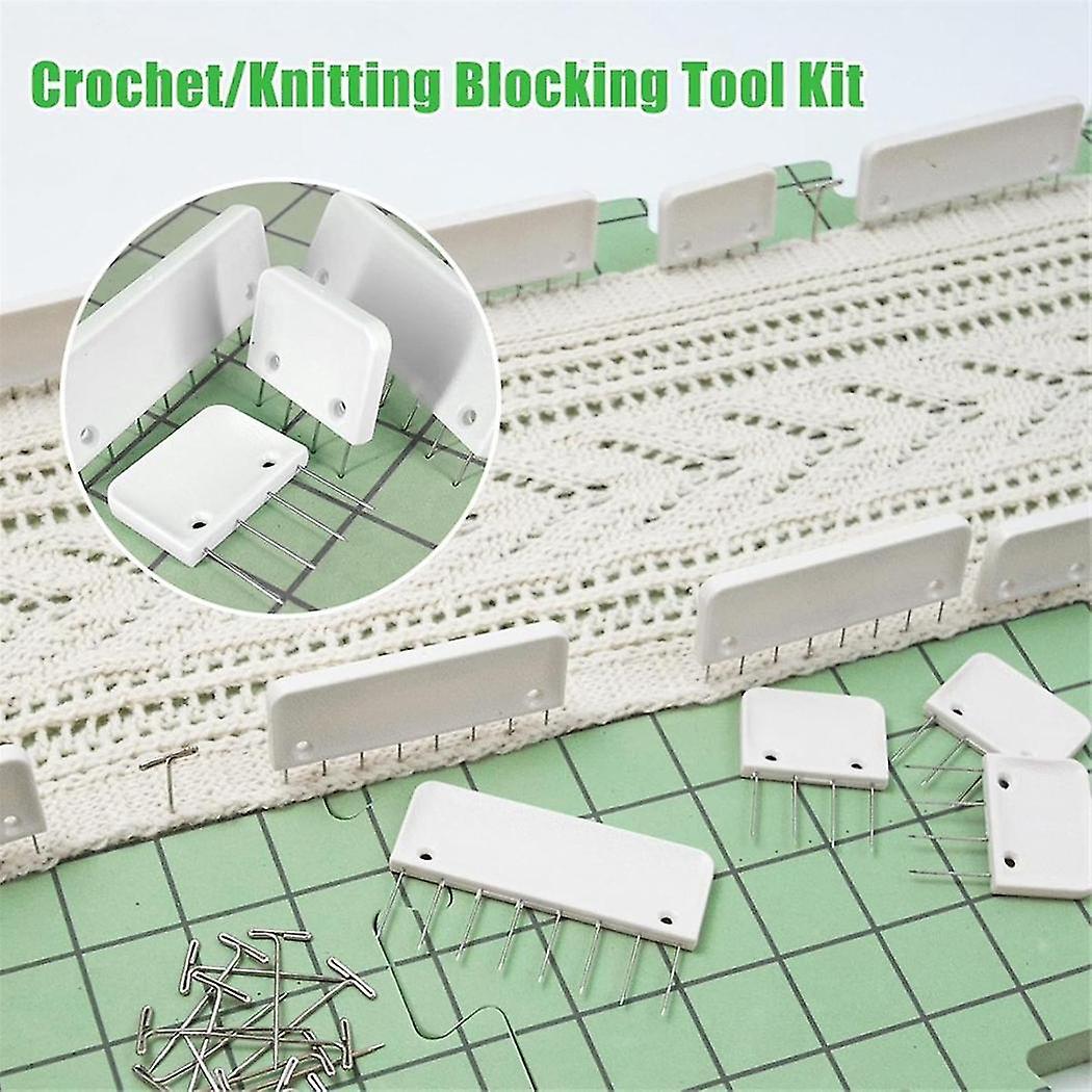 Foam Blocking Mats Knitting Extension Kit Thick Precise Blocking Boards ...