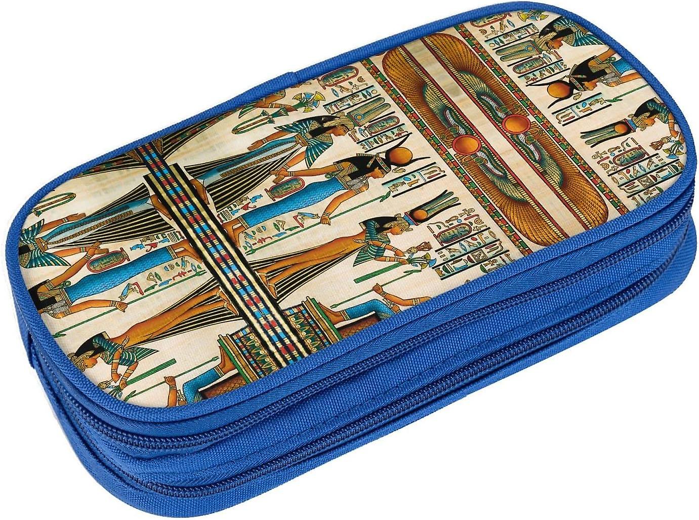 Women in Ancient Egypt Printed High Capacity Pencil Pen Case,Durable ...