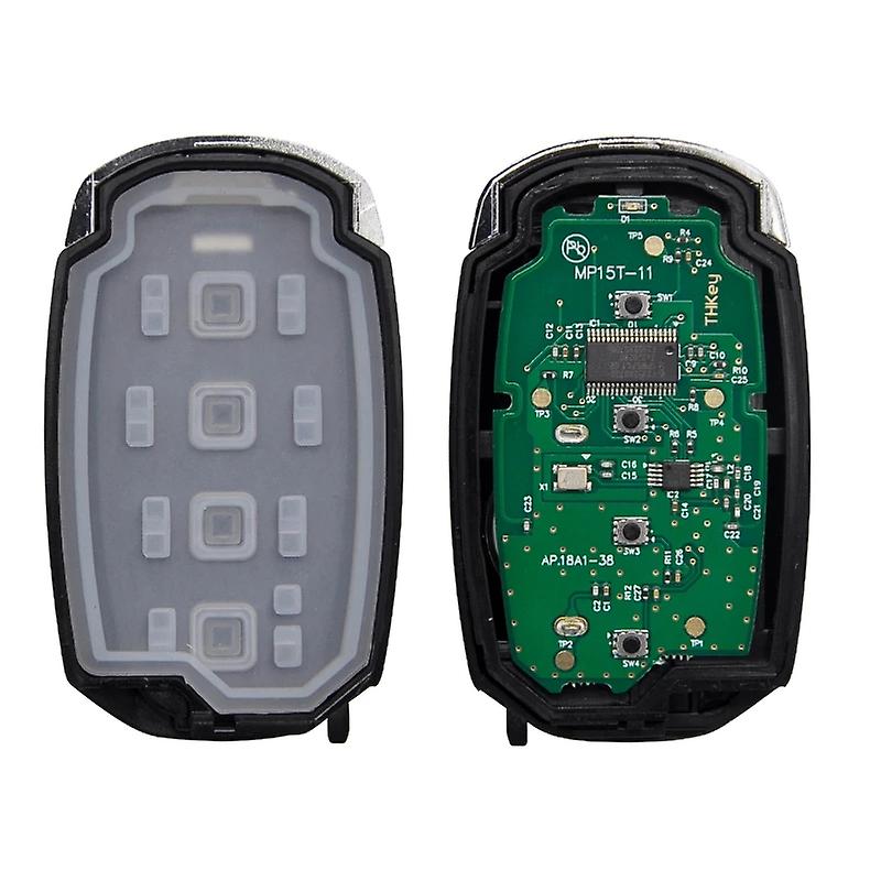 4 Button Smart Remote Car Key Fob 433mhz Id47 Chip For Hyundai Kona ...