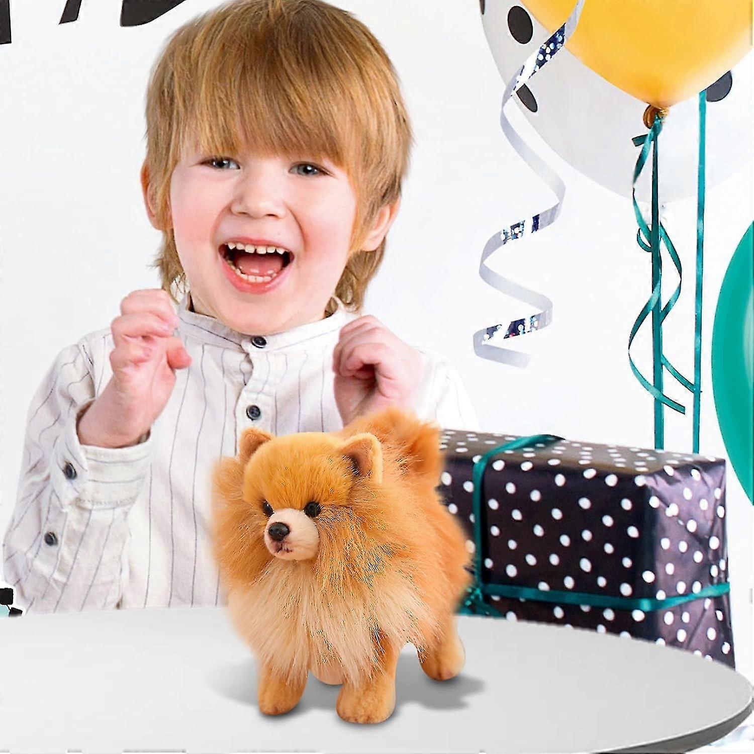 Pomeranian Plush Pomeranian Stuffed Animal Cute Simulation Pomeranian ...