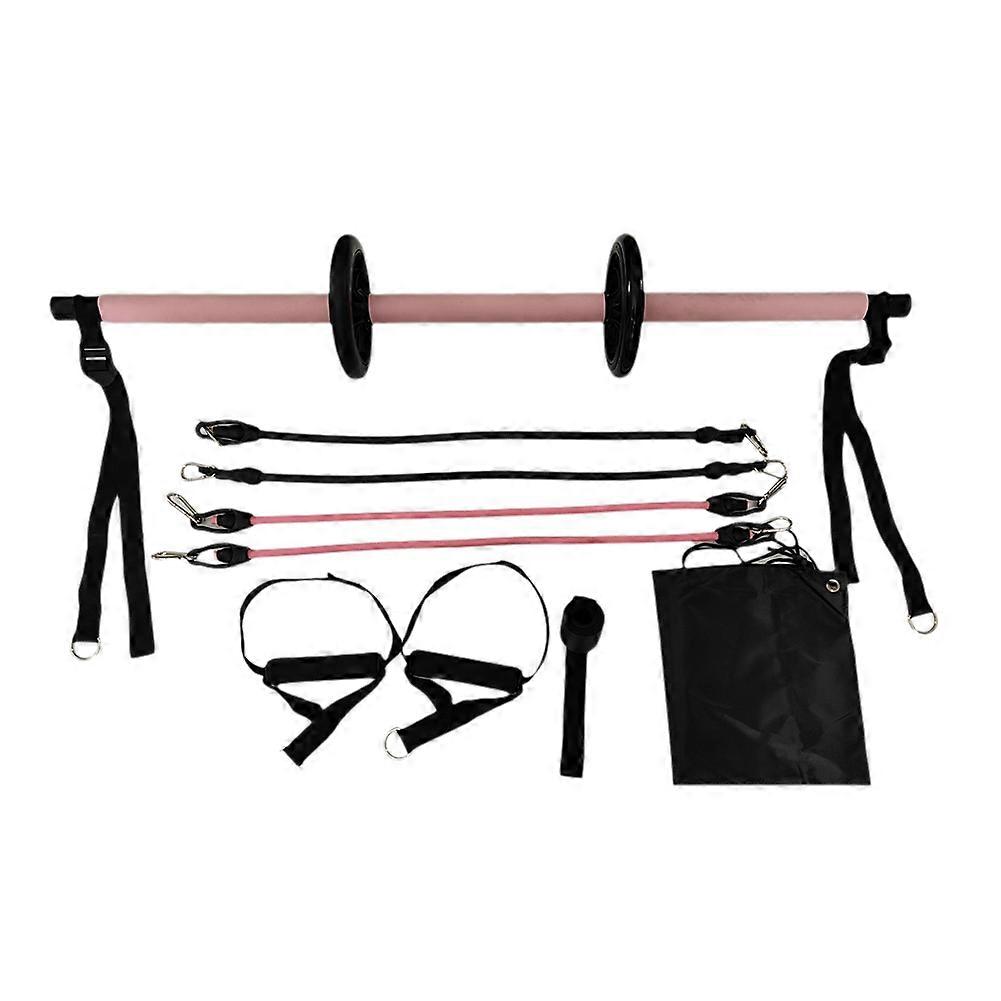 Pilates Bar Kit+Resistance Bands,Pilates Equipment Exercise Bar with Ab ...