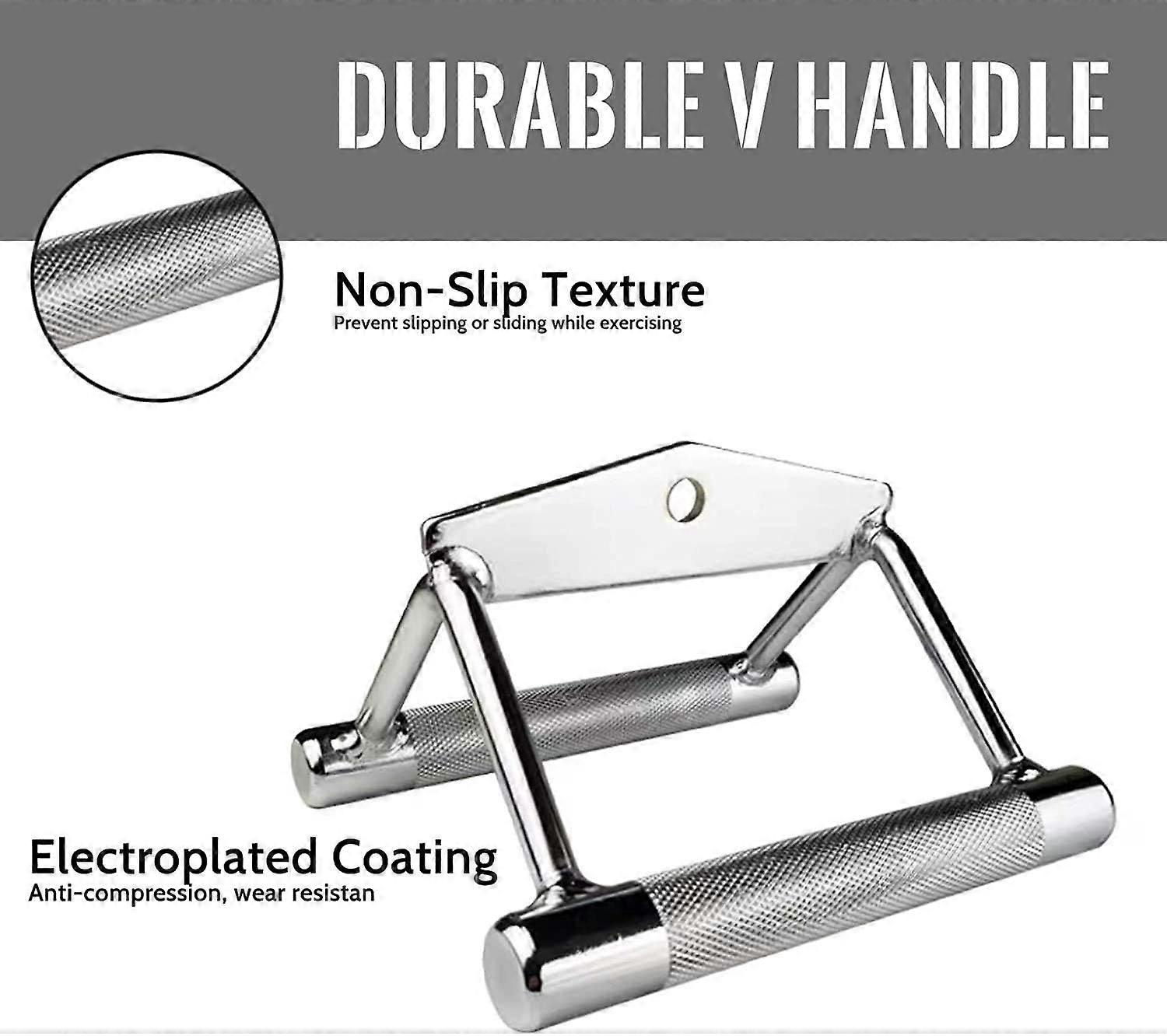 Nirvana Parallel handle, fitness tower & cable pull - rowing handle ...