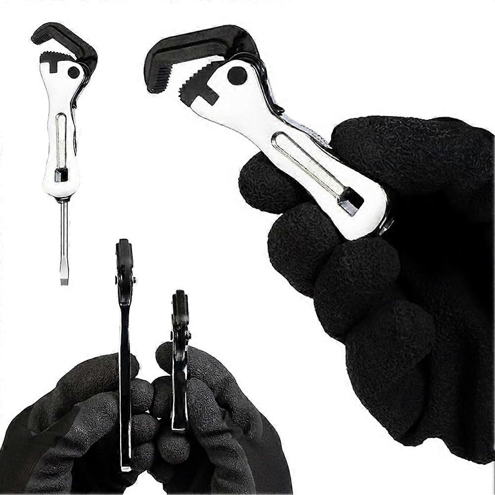 Pipe Vises Micro Stubbys Self-Adjusting Wrench Built In Bit Driver Self ...
